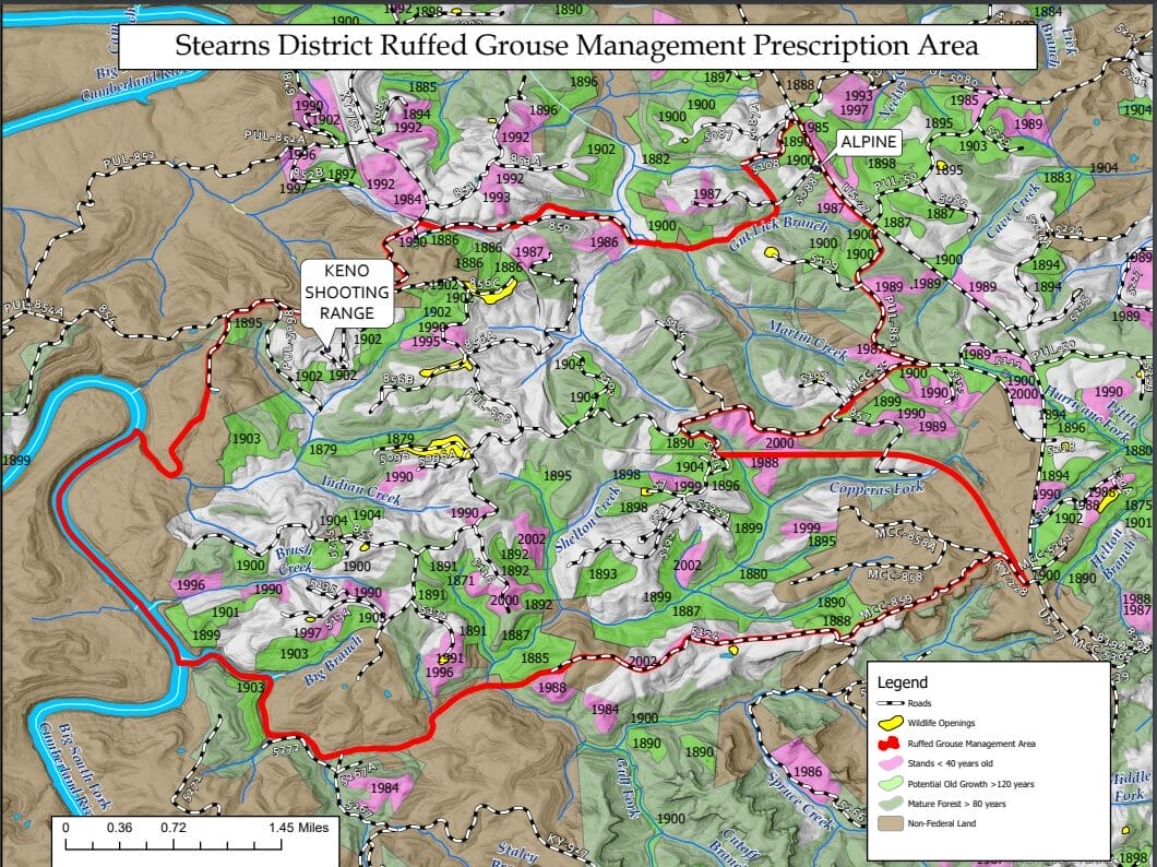 Stearns Ruffed Grouse Habitat Management Project - Kentucky Heartwood
